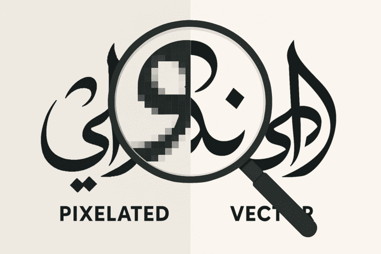 Why Convert an Arabic Calligraphy Image to Editable Vector Format ...